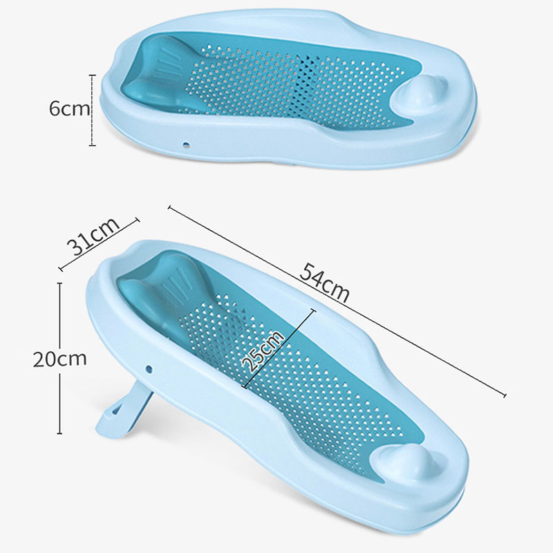 Baby Bath Tub With Net Baby Shower Rack Bathing Tubs Anti-Slip Bathtub ...