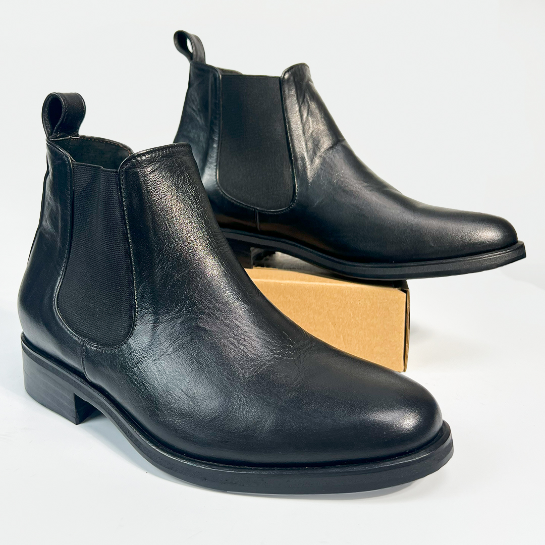 Leatherista Lokal Lakan (Premium Leather Chelsea Boots) | Shopee ...