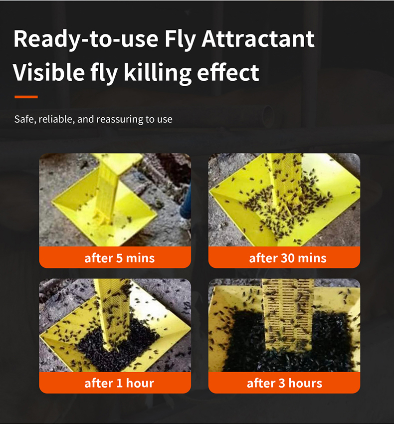 [BUNDLE] 3Cans Akita Fly Killing Bait 200grams + 1 Fly Station ...