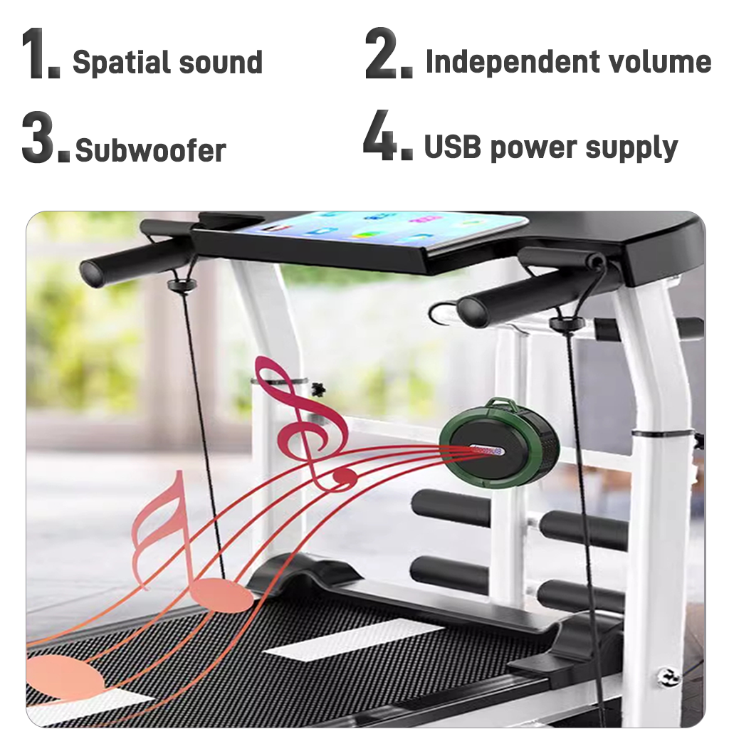 MY-HI Multifunctional luxury treadmill, household Gym With Heart Rate ...