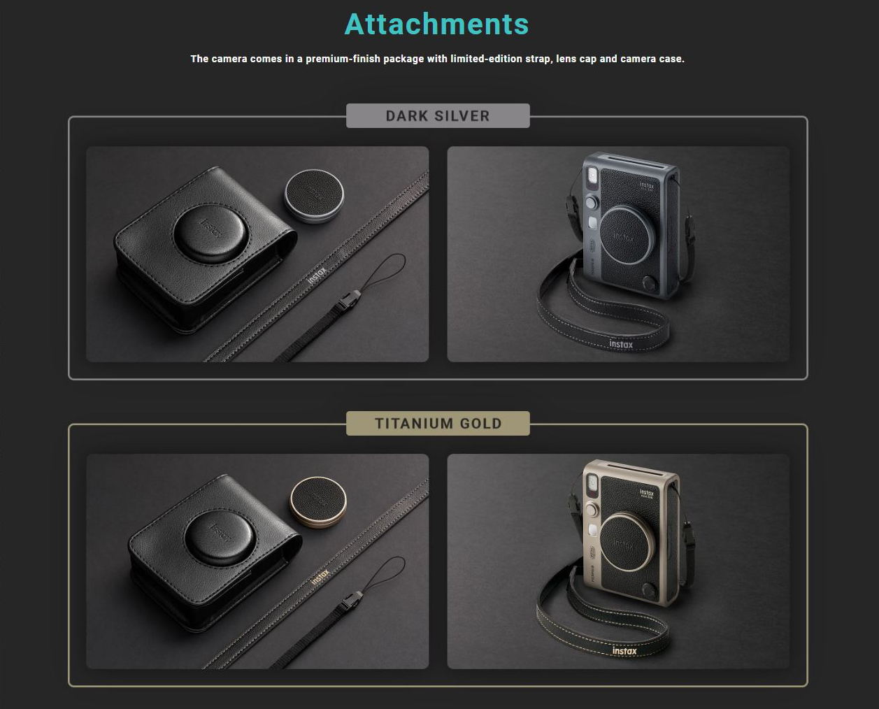 FUJIFILM Instax Mini Evo Hybrid 35mm Instant Film Digital Camera with ...