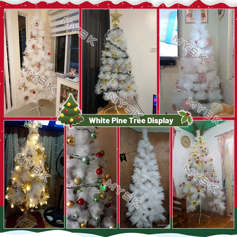 Christmas Tree Pine Needle Tree 4ft 5ft 6ft 7ft 8ft Green Tree ...