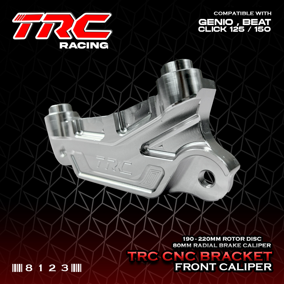 TRC RACING 4POT FRONT RADIAL BATMAN CALIPER BRACKET (220MM DISC) FOR ...