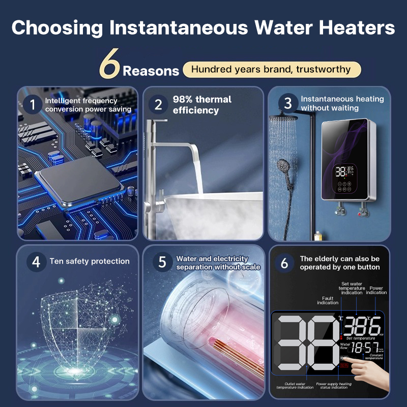 Speed Heat Electric Water Heater Machine Small Instant Electric Water ...