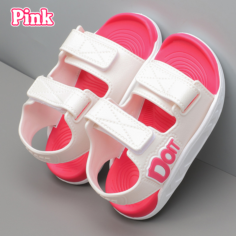 Baby Sandals Comfortable Fashion Korean Open Toe Boys Girls Beach ...