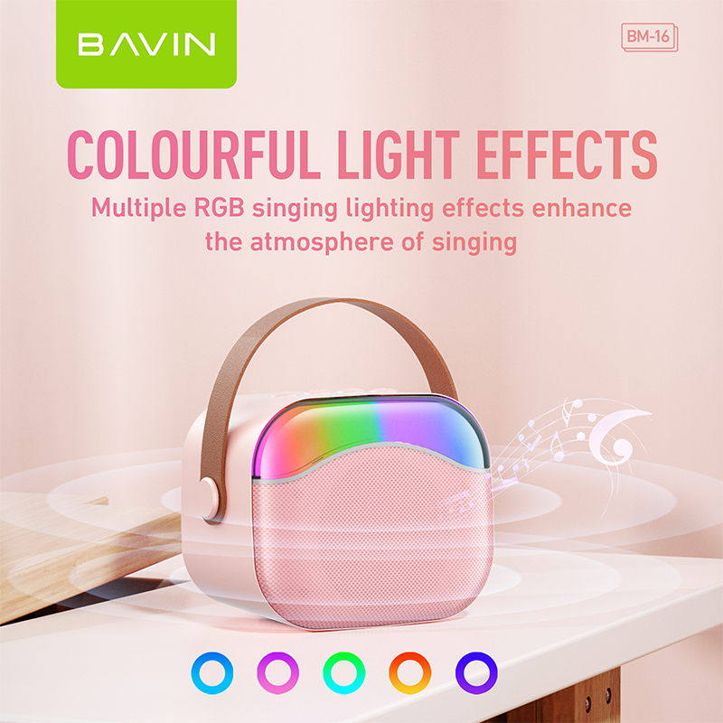 BAVIN BM16 Portable Karaoke Bluetooth Wireless Speaker Portable with ...