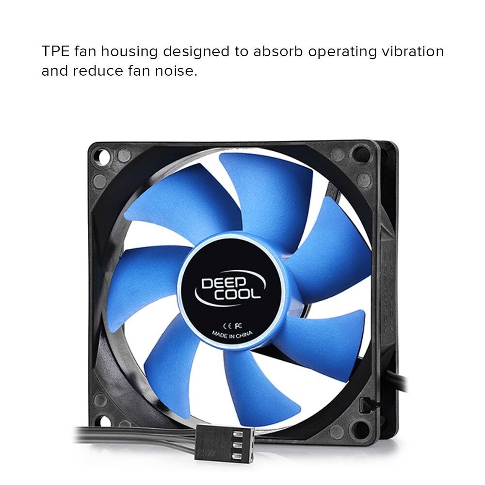 GSE Deep-cool MINI FS V2.0 Heatsink Fan CPU Cooler Intel and AMD Ryzen ...