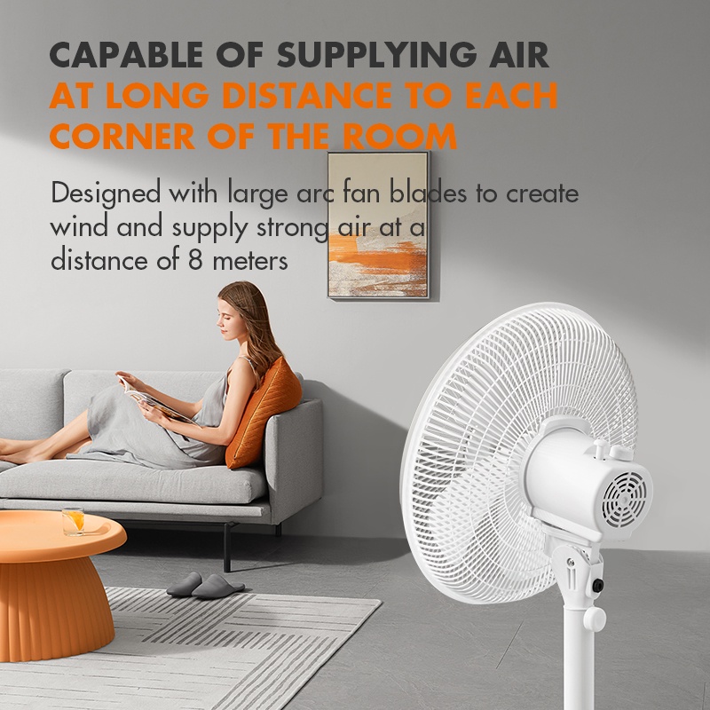 [Buy1Take1] Gaabor Height Adjust Stand and Desk Fan & Vacuum Cleaner 3-In-1 20000Pa With 8 ...