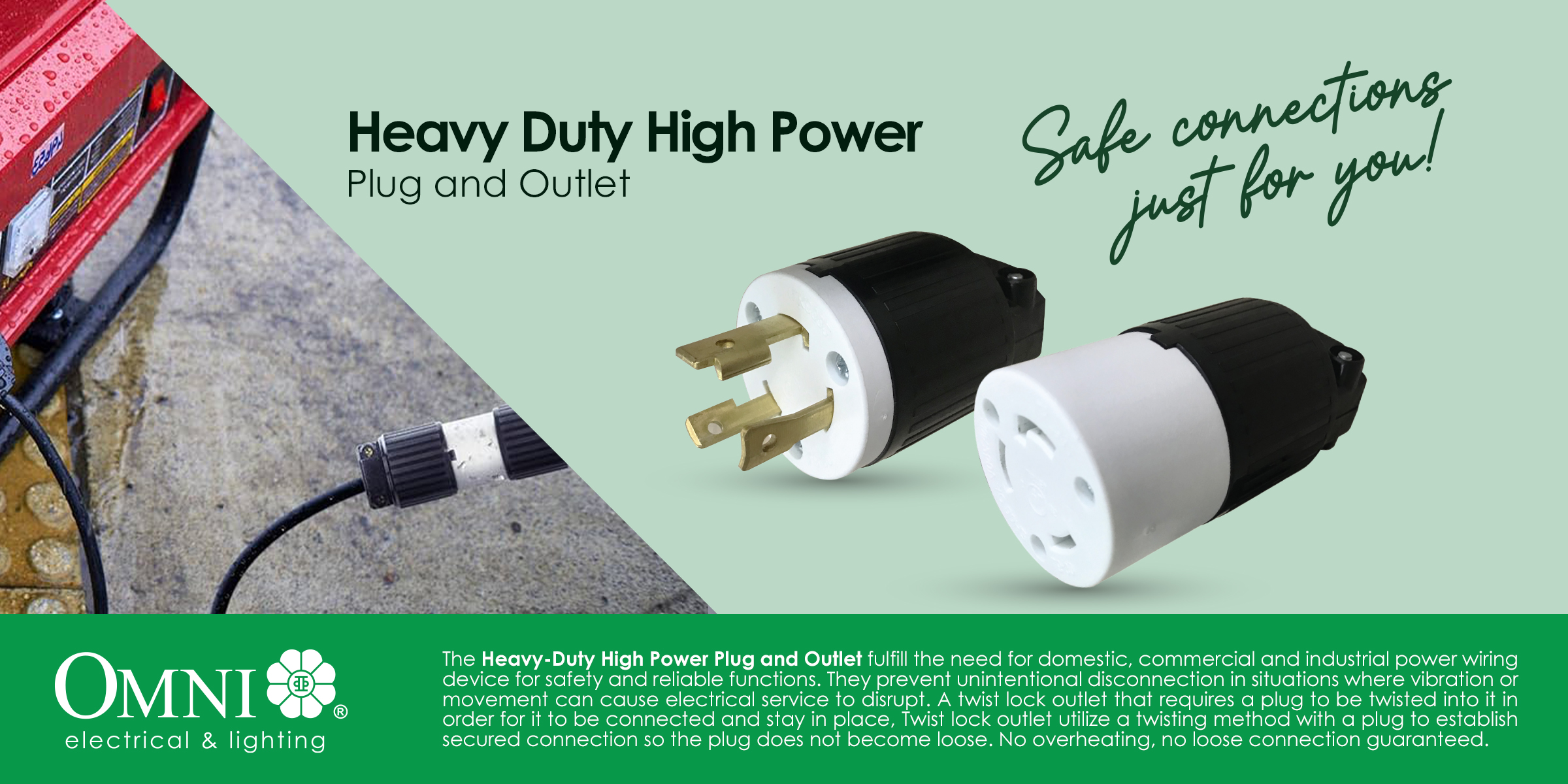 OMNI Heavy-Duty High Power Plug - WHG-30BHD | Shopee Philippines