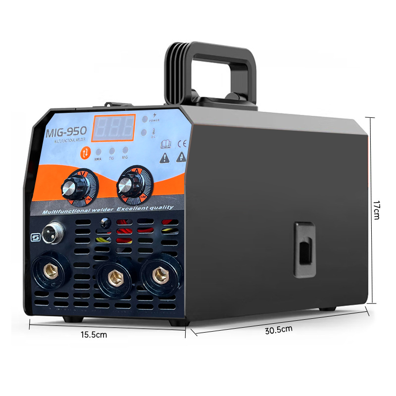 Portable MIG-950 Welding Machine MIG/MMA/TIG 3IN1 Gasless Welder IGBT ...