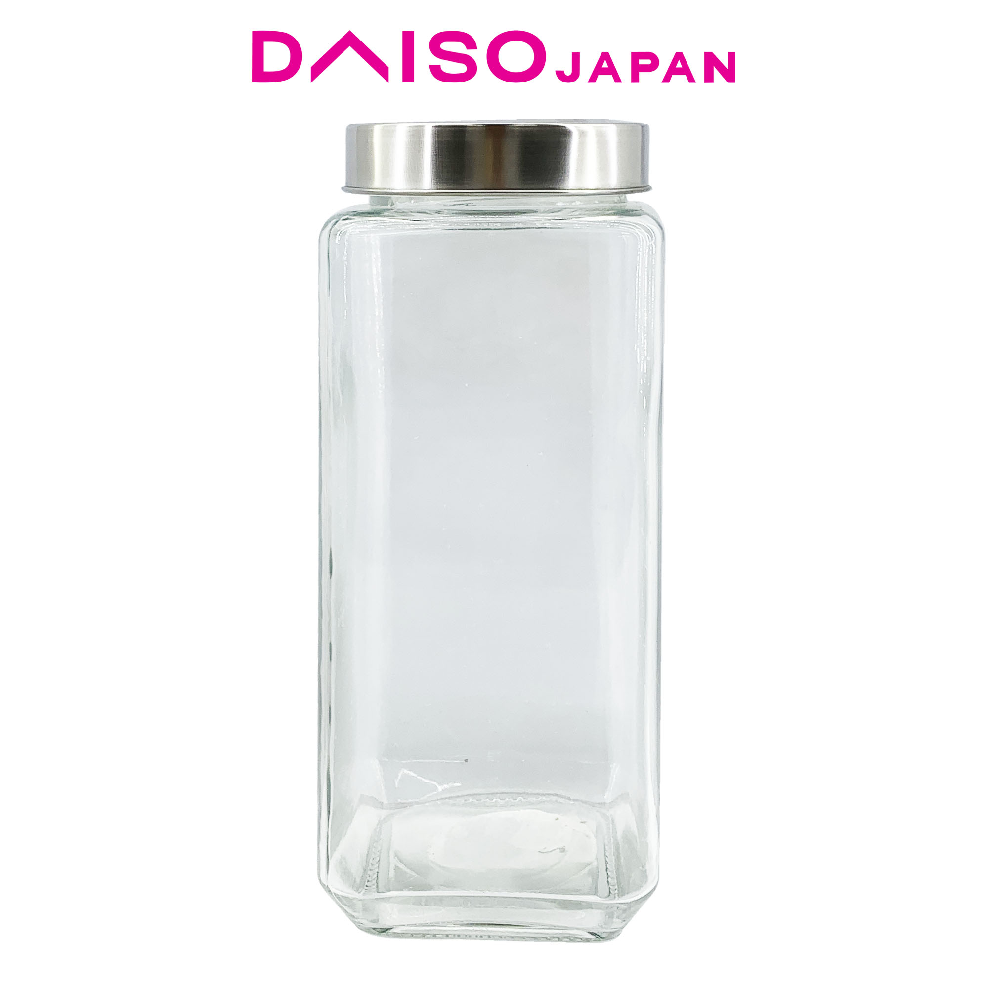 Daiso Clear Glass Food Storage Container 1.3L | Shopee Philippines