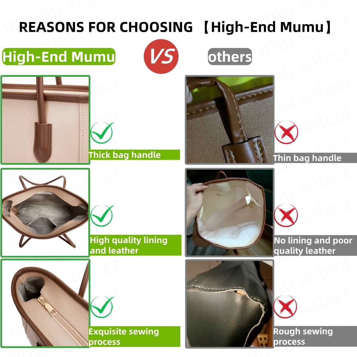 【High-End Mumu】M340 Japanese Simple Women Shoulder Bag Large Tote Bags ...