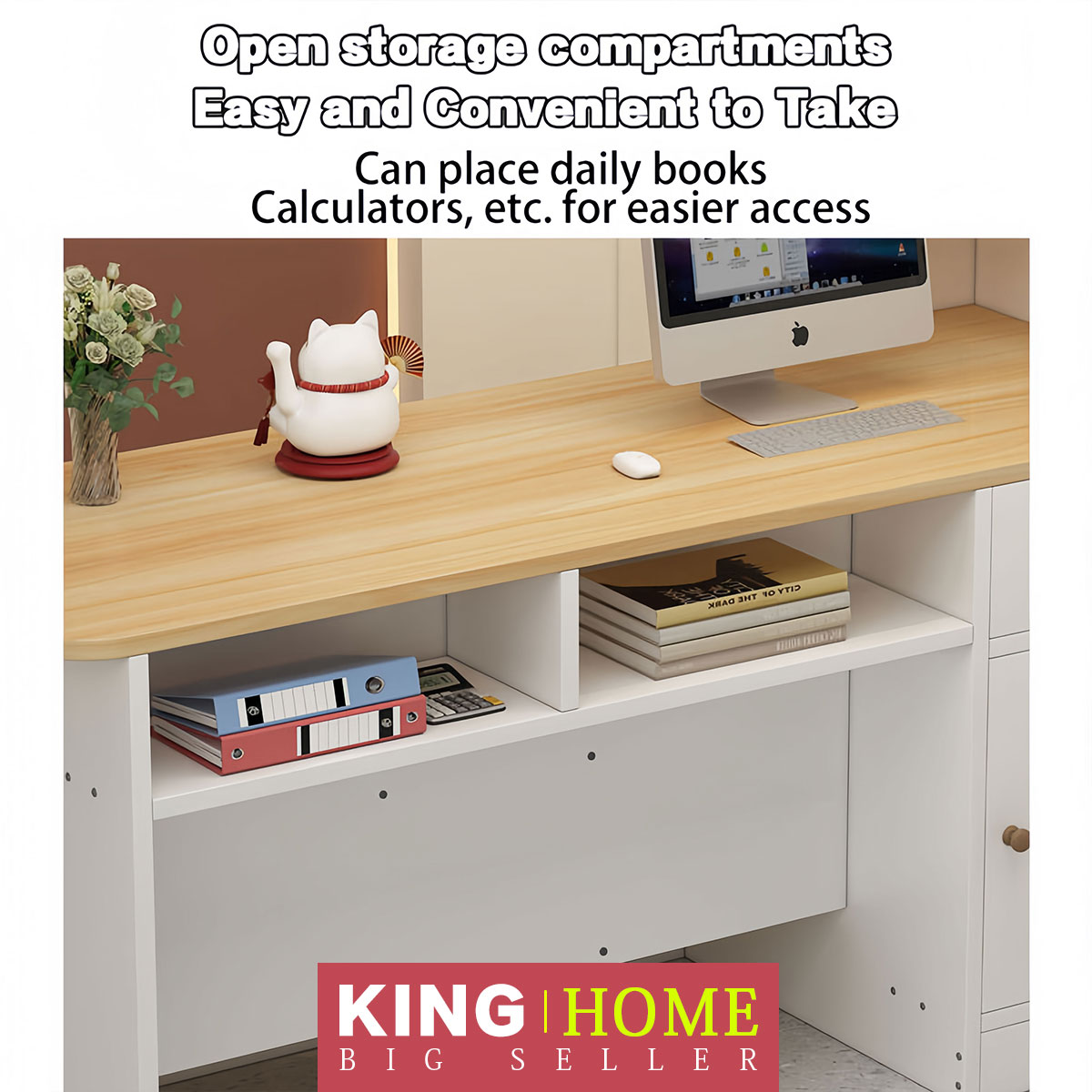 KING HOME supermarket counter Minimalist cashier bar counter, bar table ...