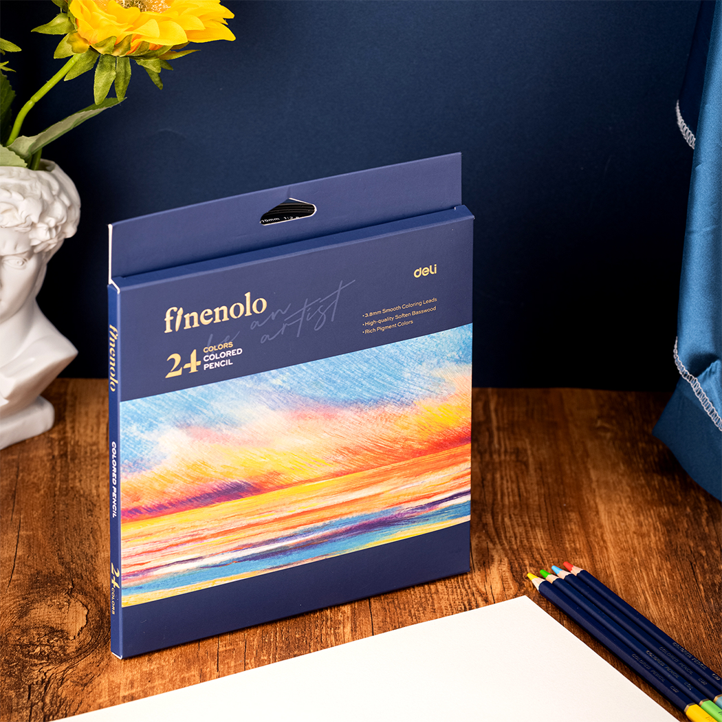 Deli C131-12 Finenolo Colored Pencil 12 Colors | Shopee Philippines