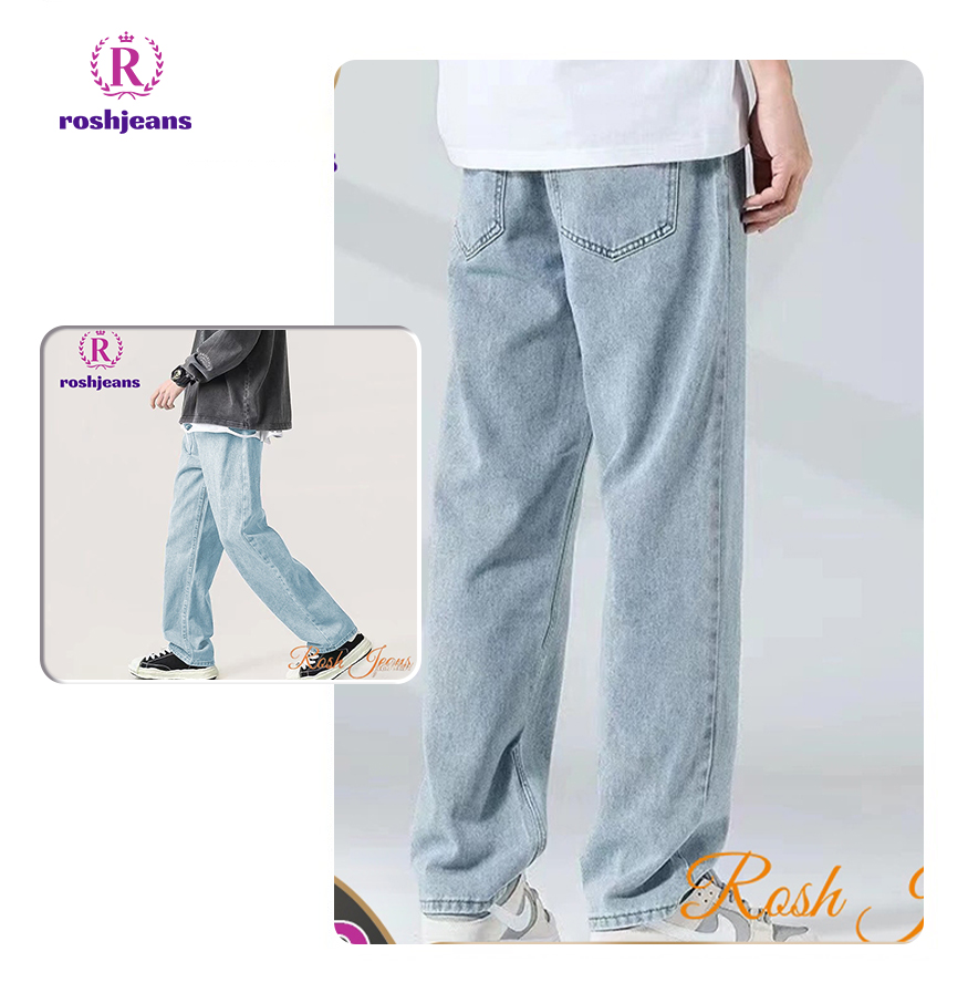 Rosh_Jeans Baggy pants men pants for men maong straight cut pants baggy ...