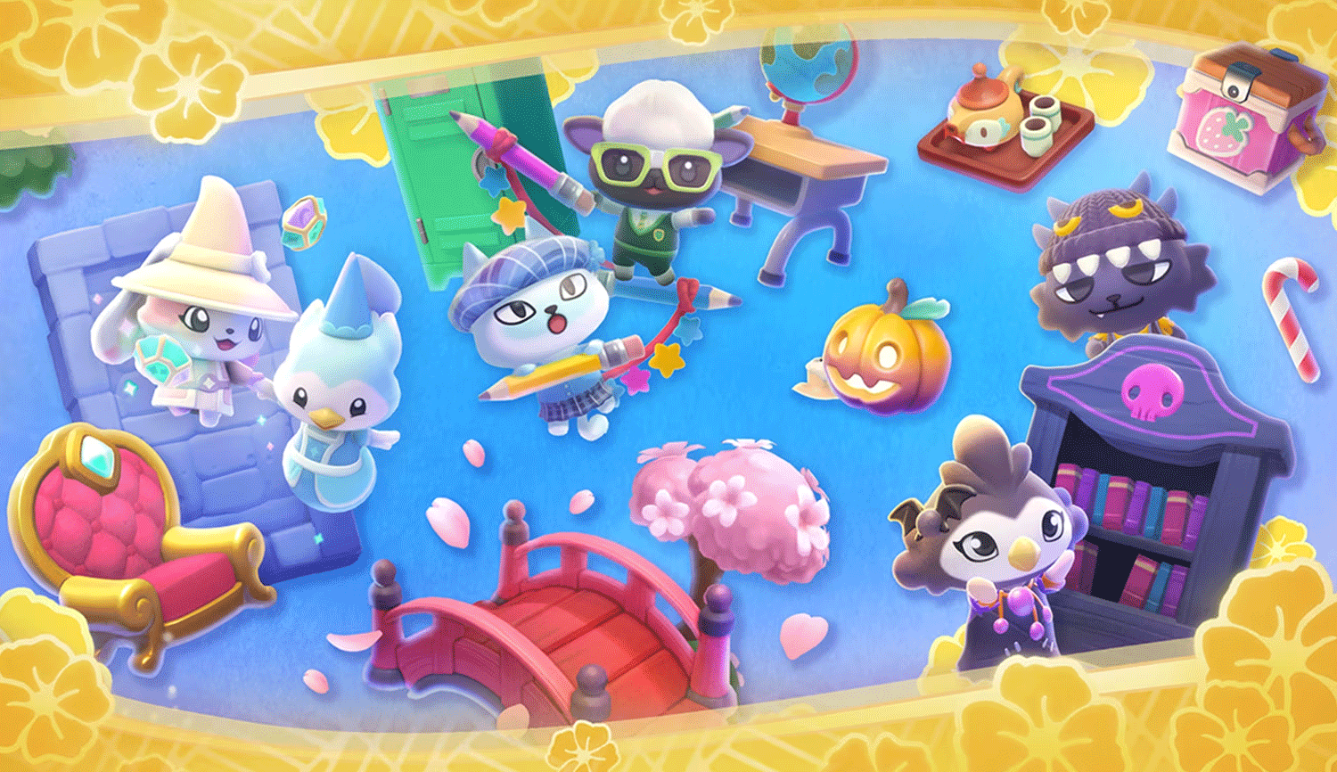 Nintendo Switch Hello Kitty Island Adventure Deluxe Edition Asian ...