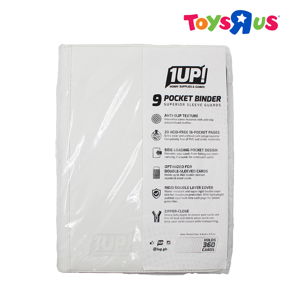 1UP 9-Pocket Binder Superior Sleeve Guards (White) | Shopee Philippines