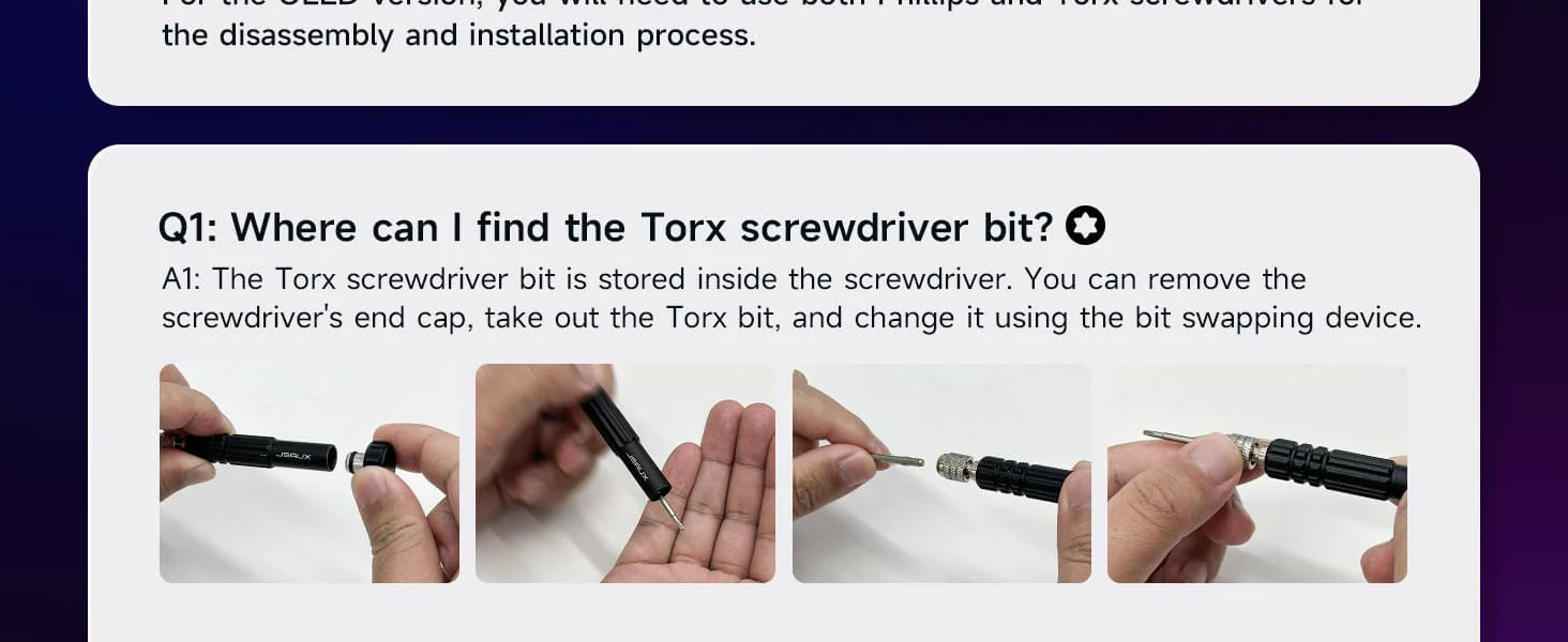 JSAUX Transparent Back Plate RGB for Steam Deck Oled (PC0106C) | Shopee ...