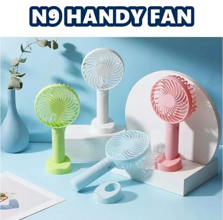 N9 Mini Portable USB Rechargeable Strong Wind Handheld Fan with Phone ...