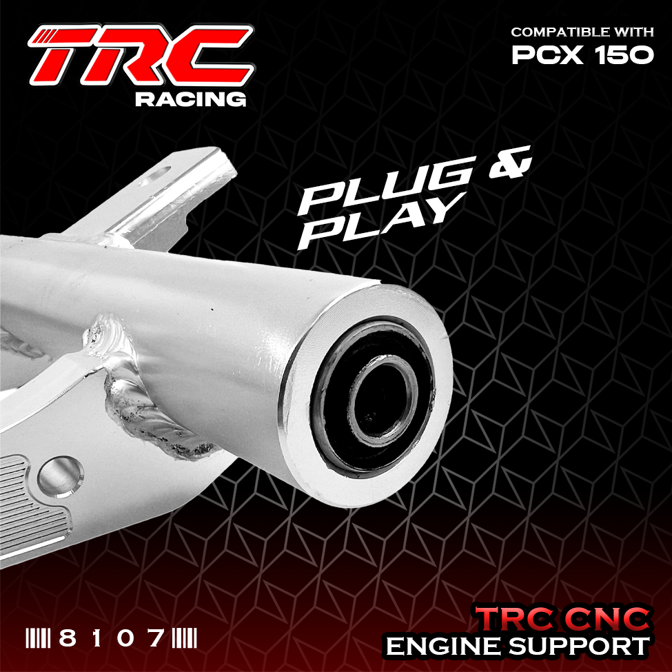 TRC RACING CNC ENGINE SUPPORT PLUS 2 for PCX 150 8107 | Shopee Philippines