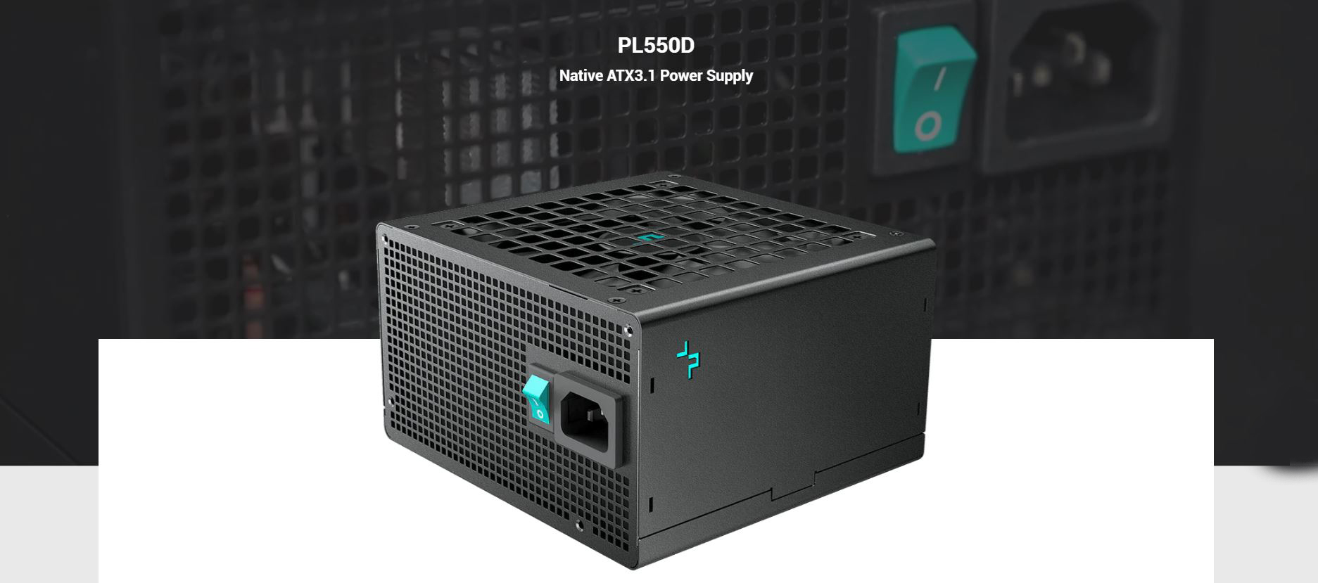 Deepcool PSU 550W Power Supply Unit PL550D V2 80+ Bronze Non-Modular (R ...