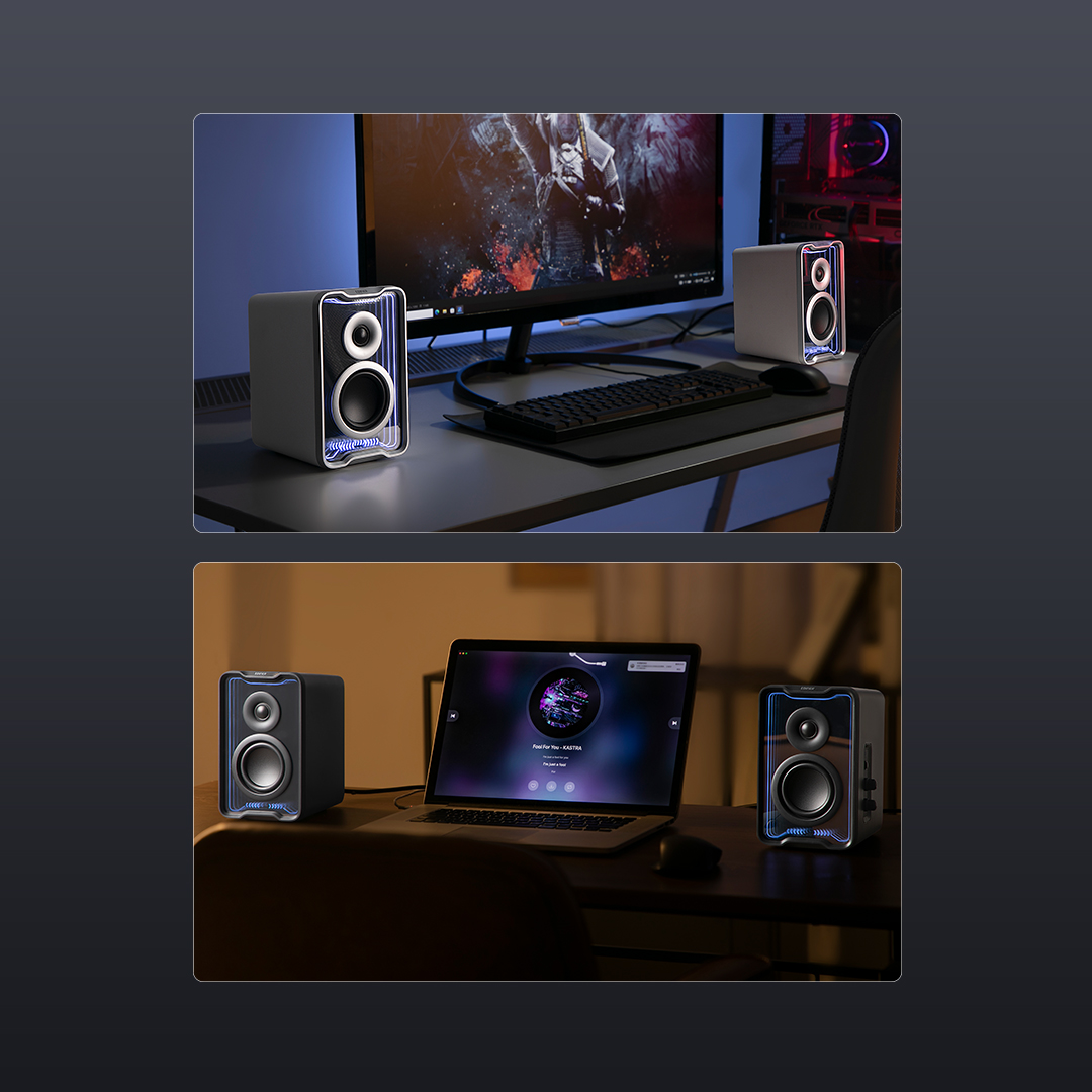 Edifier Speaker EDIFIER QR30 black 2.0 Desktop Active Speaker | Shopee ...