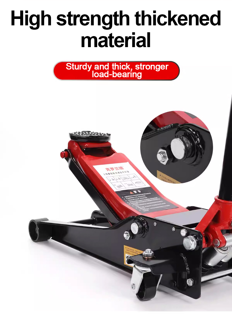 HYDRAULIC FLOOR JACK 3/4 TONS ( CROCODILE JACK ) JAPAN HEAVY DUTY LOW ...
