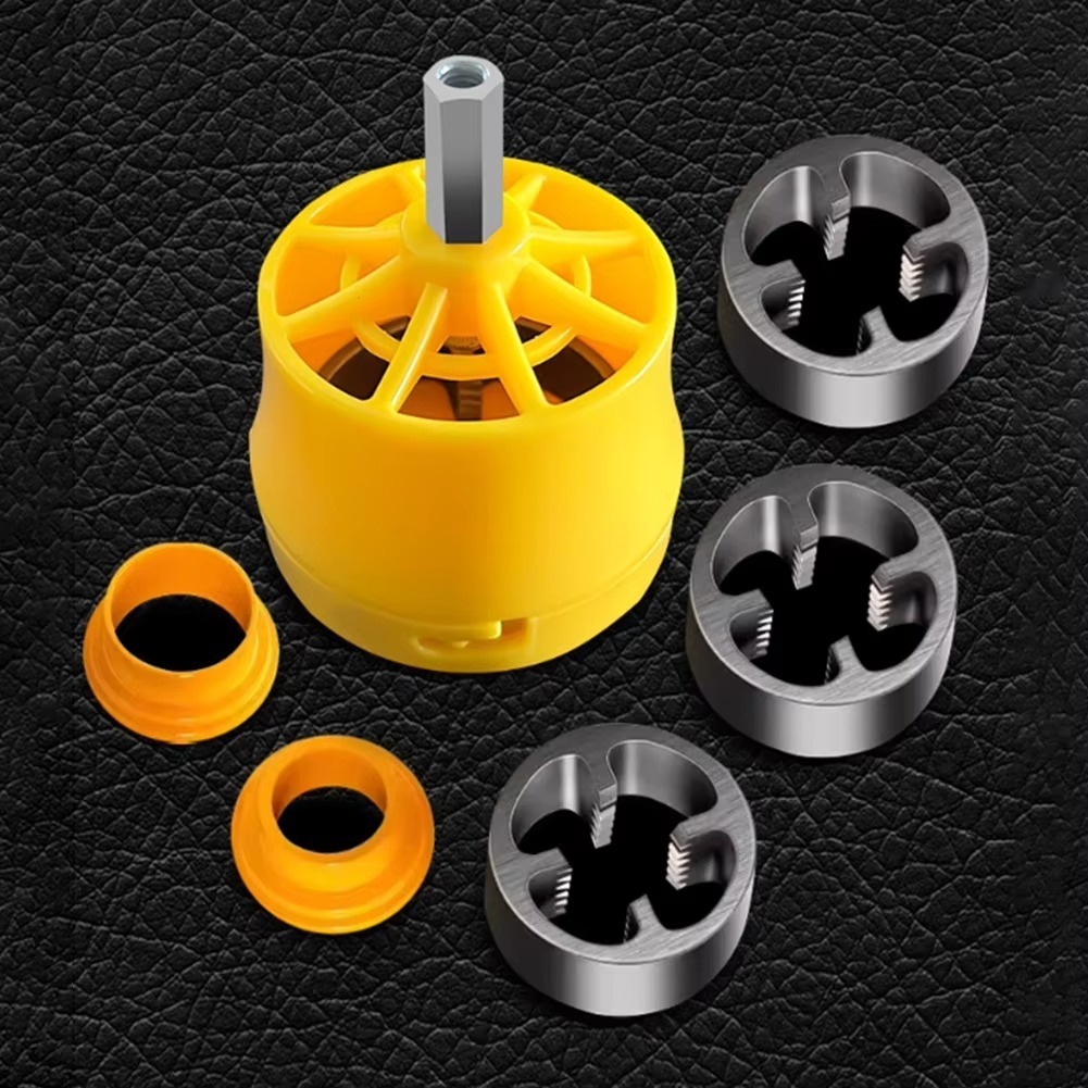 PPR Pipe Threader Kit With 1/2In 3/4 In 1 Inch Dies Pipe Threader Pipe ...