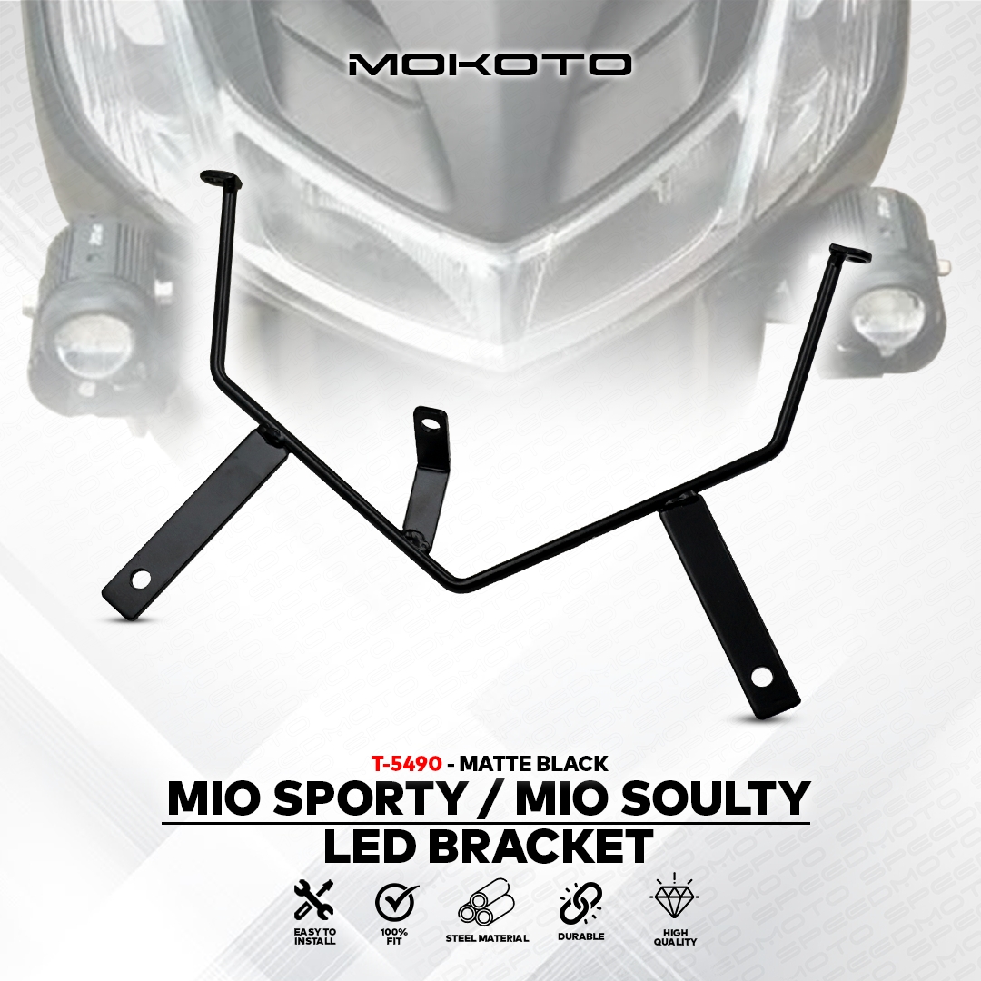 MOKOTO YAMAHA MIO SPORTY / MIO SOULTY MINI DRIVING LIGHT LED MOUNTING ...