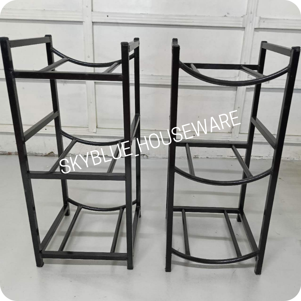 ROUND WATER GALLON STAND / SPACE SAVING WATER GALLON RACK / WATER ...
