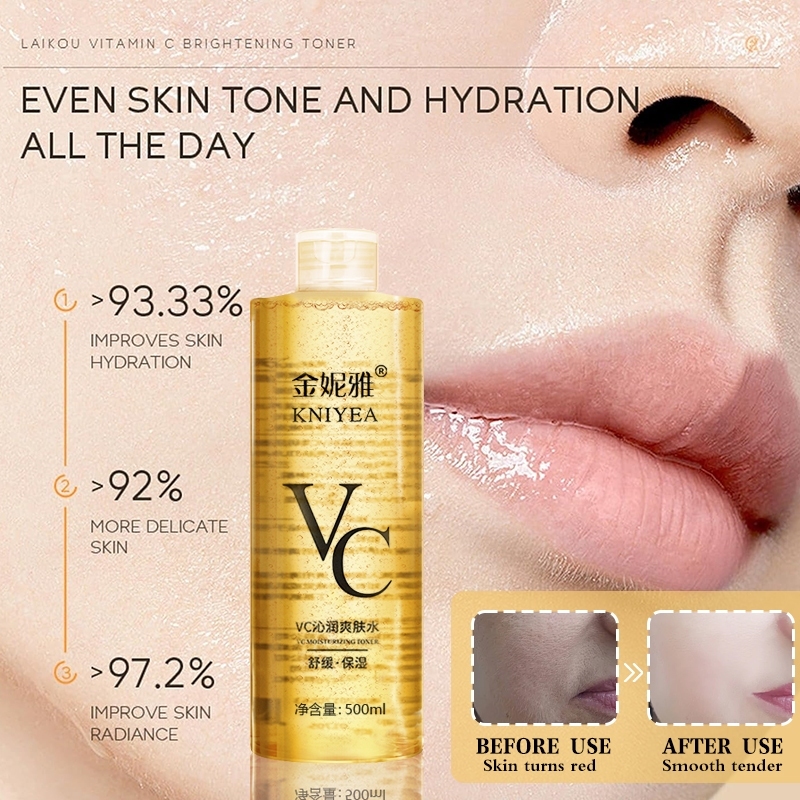AP500ml Vitamin C Toner Intensive Whitening Toner Essence Remove Melasma Acne Pimple Marks Skin ...