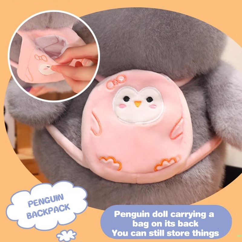 25cm Backpack Penguin stuffed penguin plushie penguin stuff penguin ...