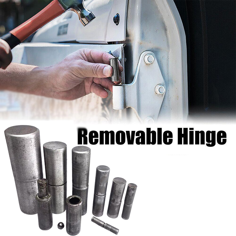 (Per Pcs) Cylindrical Hinges 3/8 1/2 5/8 3/4 9/16 inch Steel Door ...