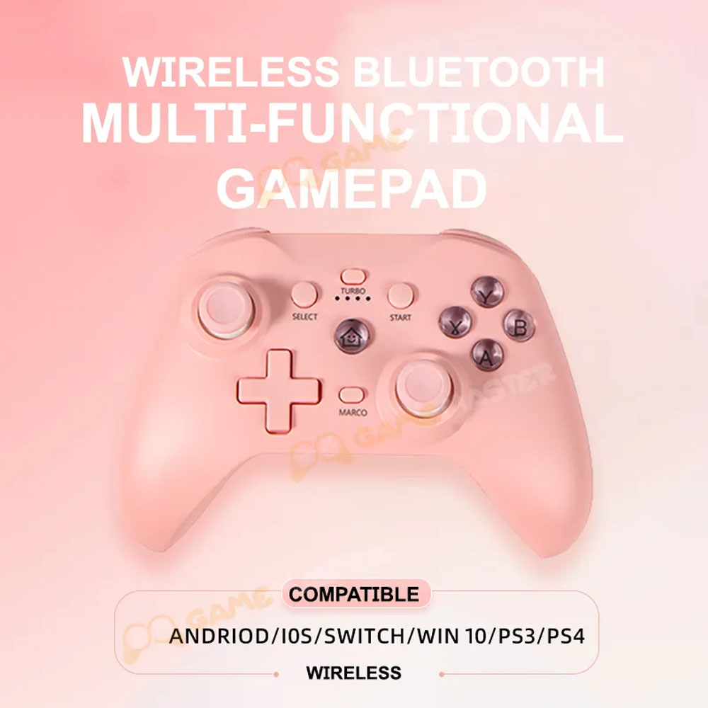 Wireless Bluetooth Gamepad with 6-axis Gyro for Switch S-team Deck ...