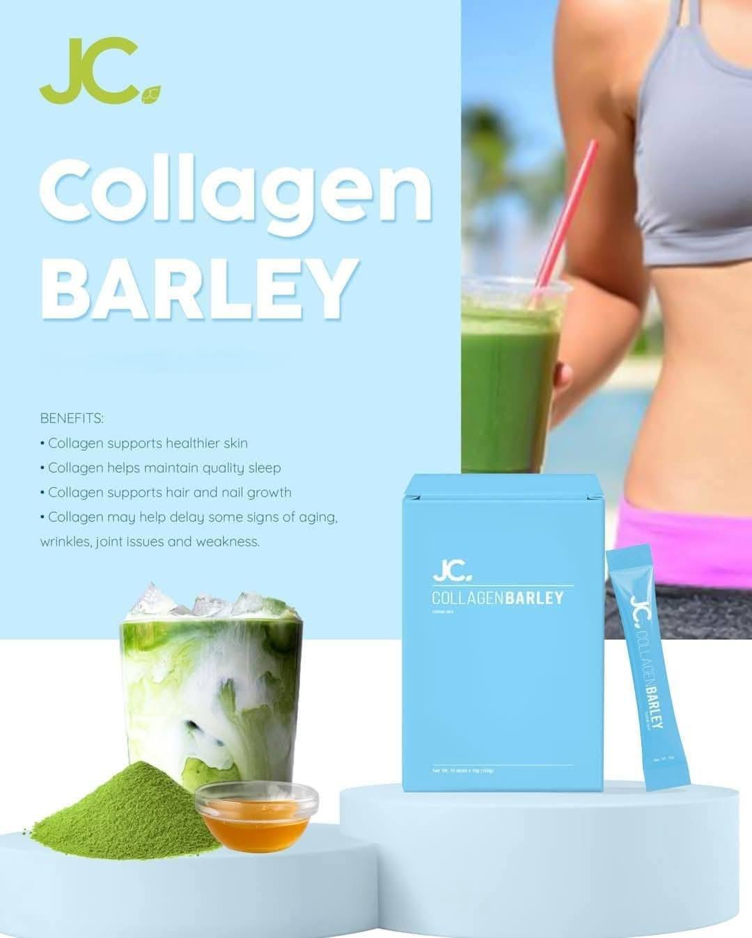 JC Organic Collagen Barley | 100% Authentic | Shopee Philippines