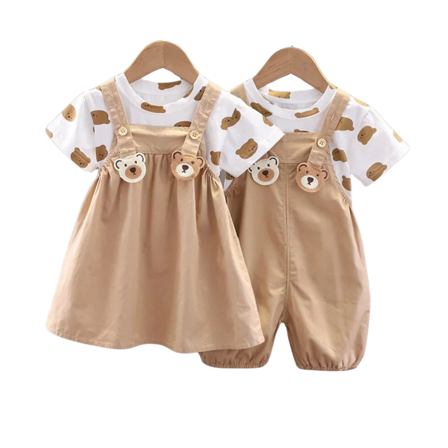 Baby Outfit Set Suspender Jumpsuit Dress for Babies Girls Boys Overalls ...