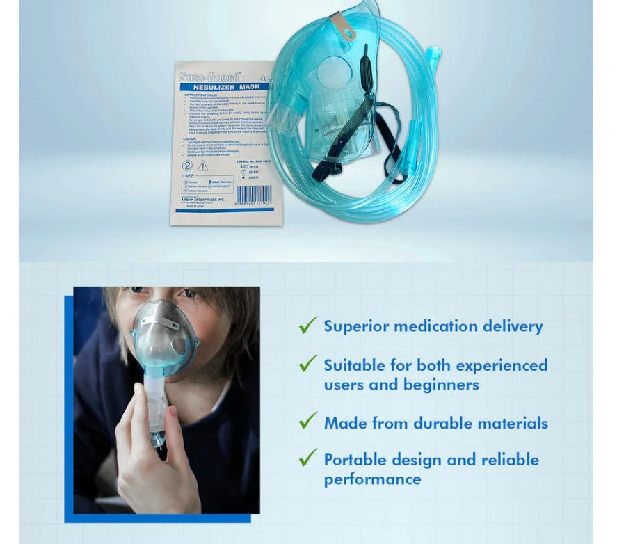 (AT-J) Sure-Guard Nebulizer Kit / Neb Kit (Adult / Plain / Plain) first ...