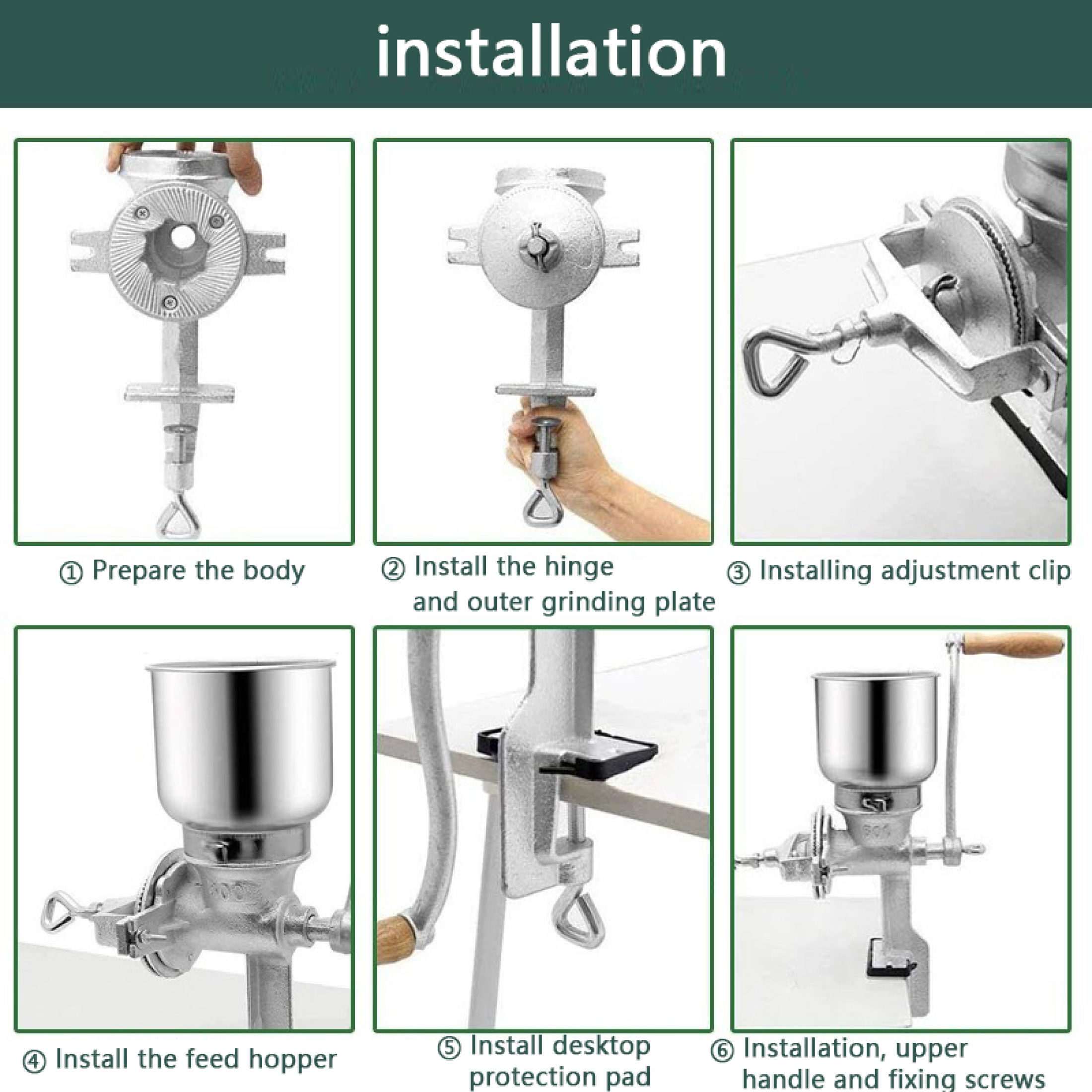 Corn MIll gilingan ng bigas Miller Manual Grain Blender rice grinder ...