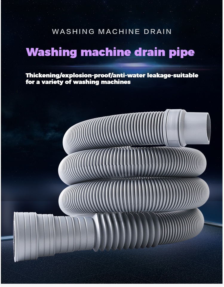 EVA Pulsator Washing Machine Outlet Water Pipe Soft Tube Stretchable ...