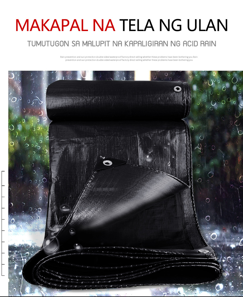 Trapal waterproof makapal 6FTx9FT Trapal Lona Tolda Tarpaulin ...