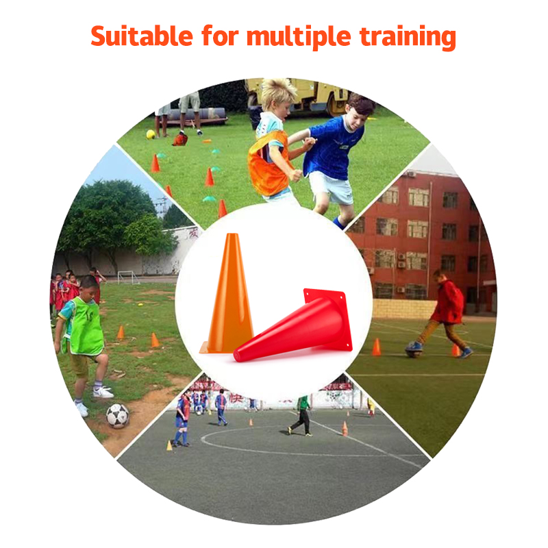 Plastic Agility Cones 18CM Training Cones Football/Basketball Training ...