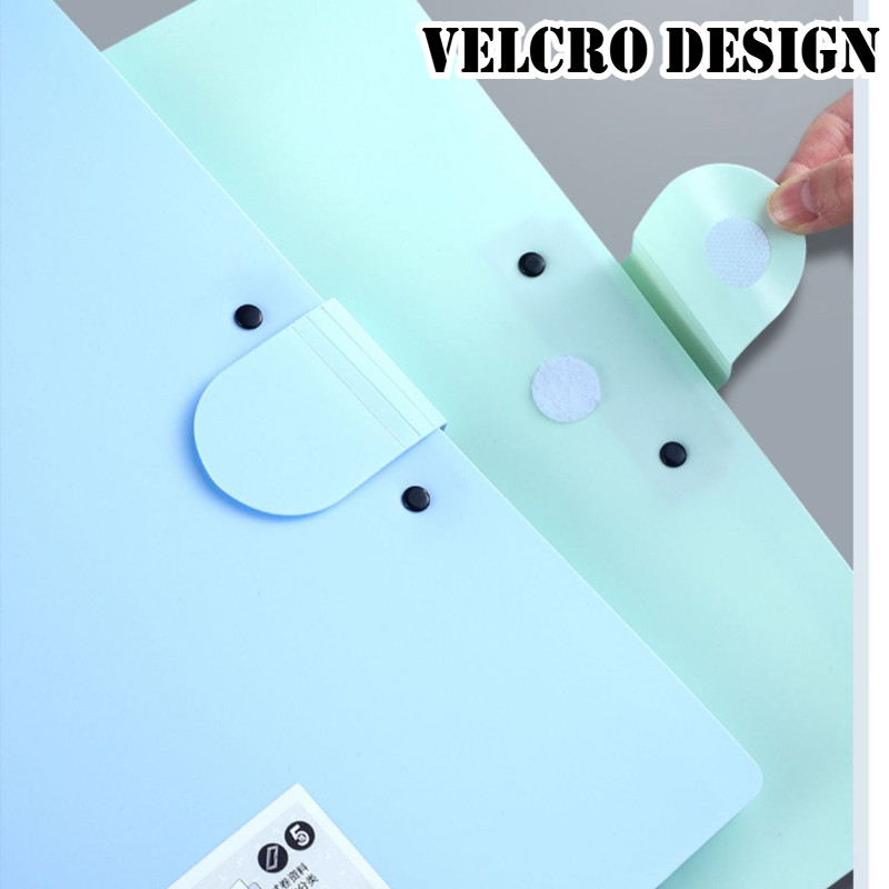 Long/A4 Size Expanding File Folder With Clipboard Folder Organizer 8 ...