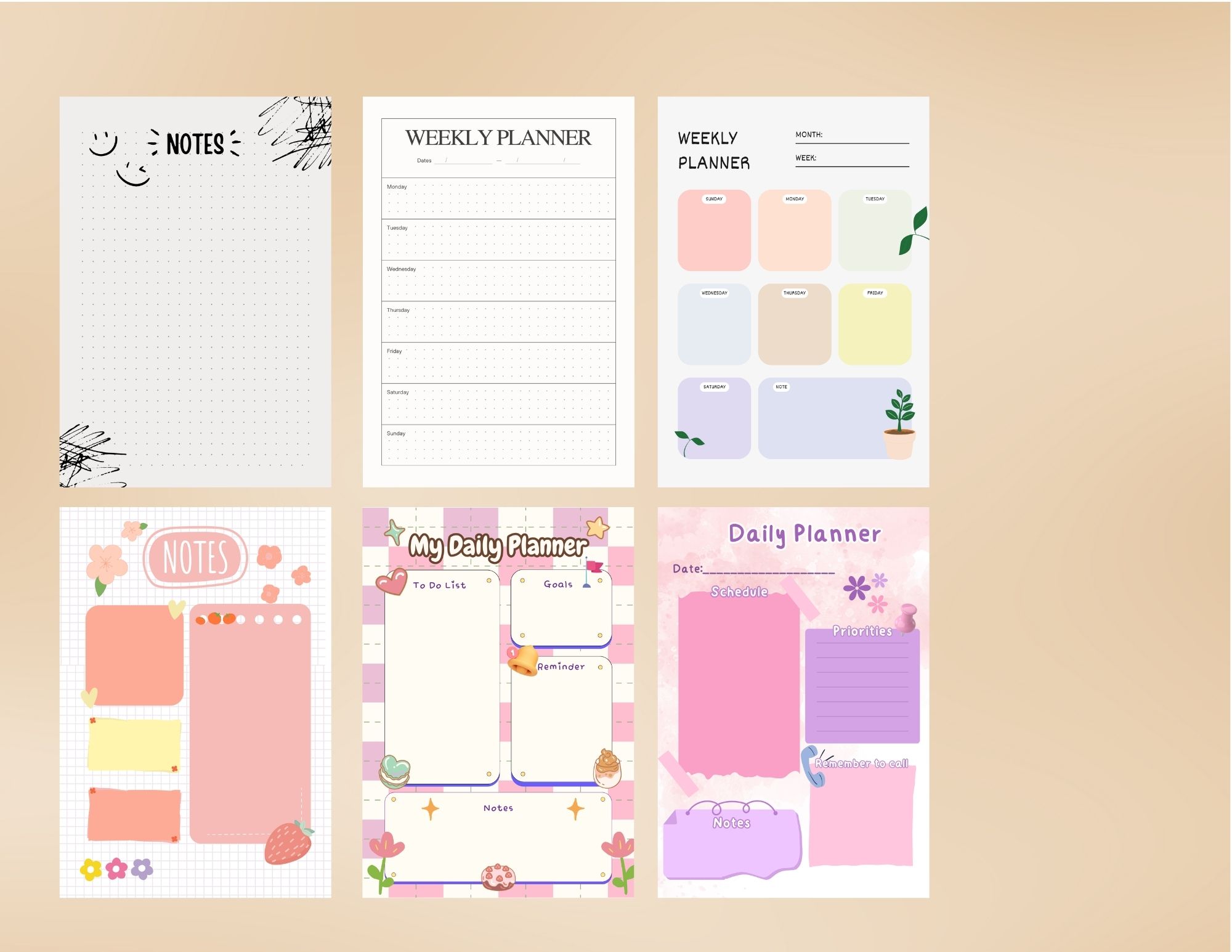 PERSONALIZED/CUSTOMIZED NOTEPAD (COLORED) | Shopee Philippines