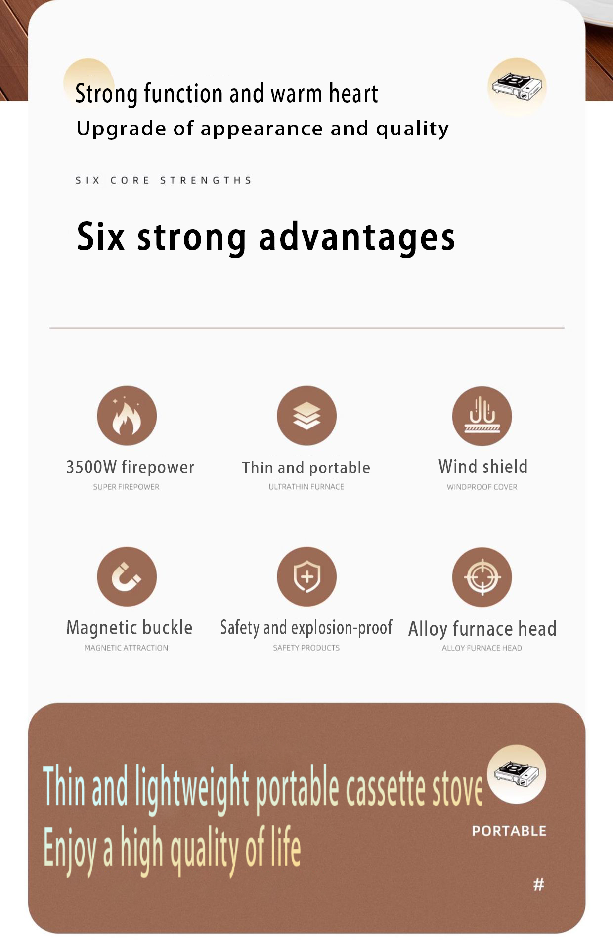 Super strong Butane gas stove 100% Original 2 in 1 New Portable Butane ...