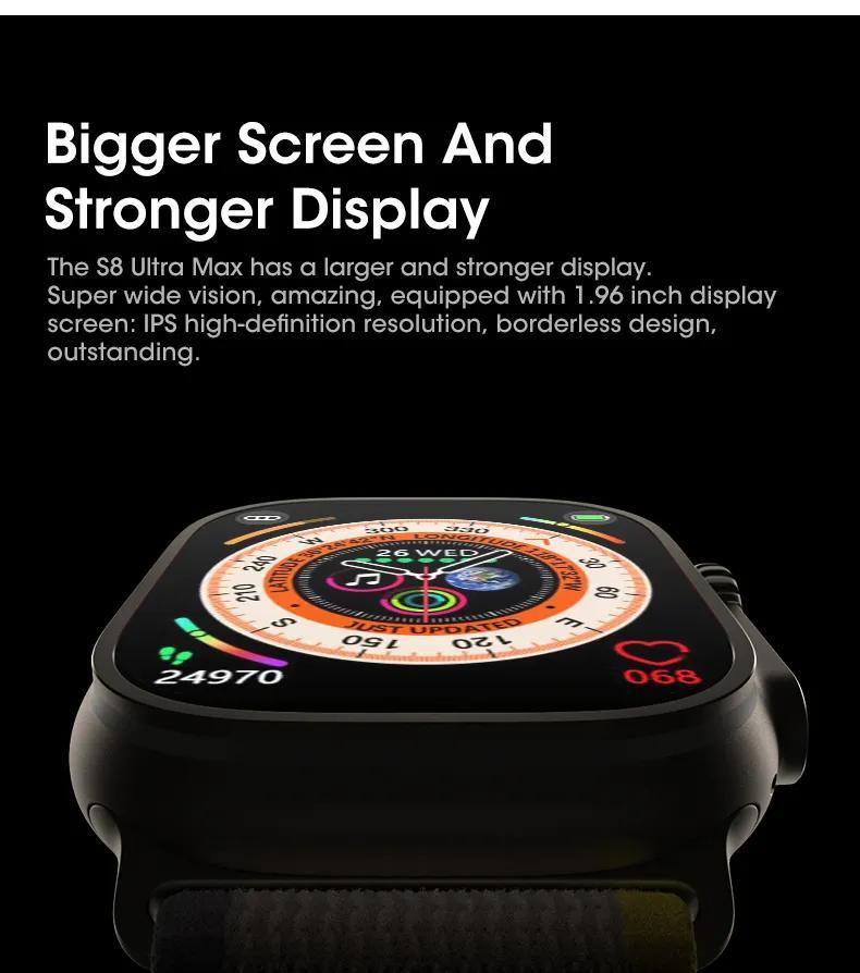 2025 New Smartwatch Original Wireless HD Screen Waterproof Sporty Heart ...