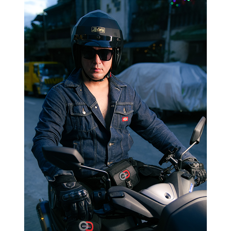 ZEBRA 715 DIAMONDS Motorcycle Classic Helmet Retro vintage Helmets Half ...
