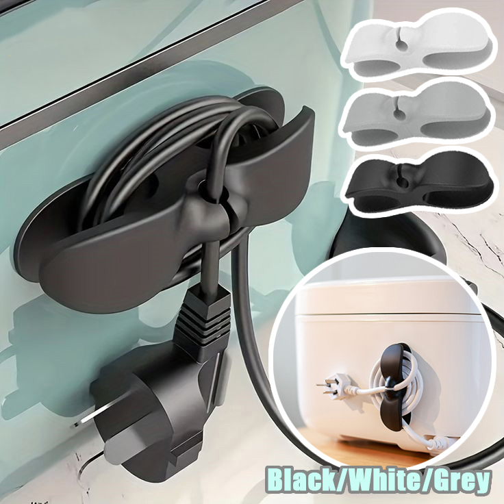 Plastic Wire Winding Clip Cable OrganizerCable Management Suitable For ...