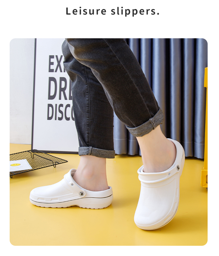 【MF】Non-SLip Waterproof Kitchen Work Shoes For Men And Women #7171 ...