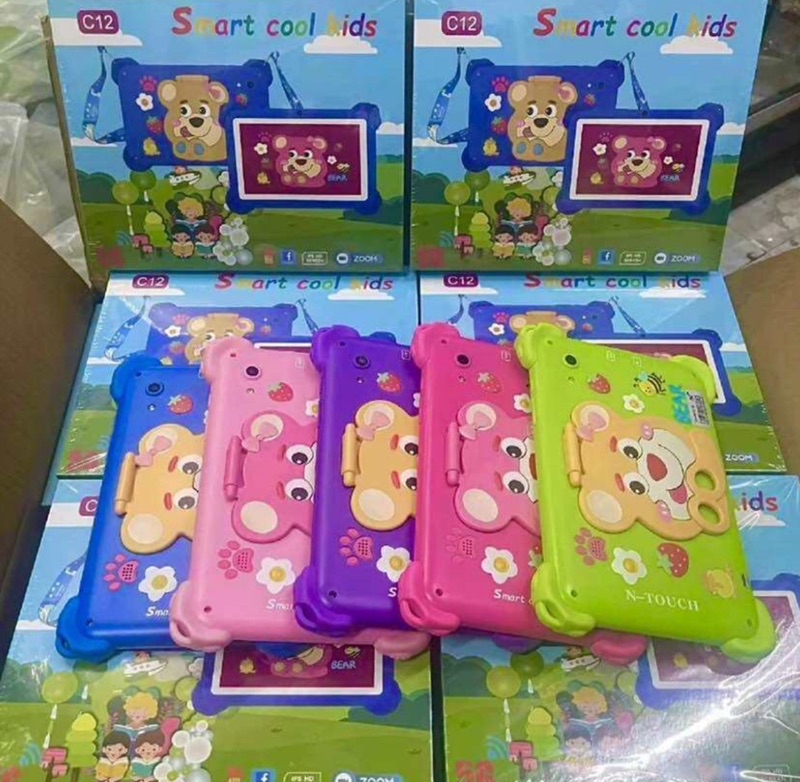 C12 SmartKids 5G Dual Sim Tablet 256GB For Kids 7 inches with Freebies ...