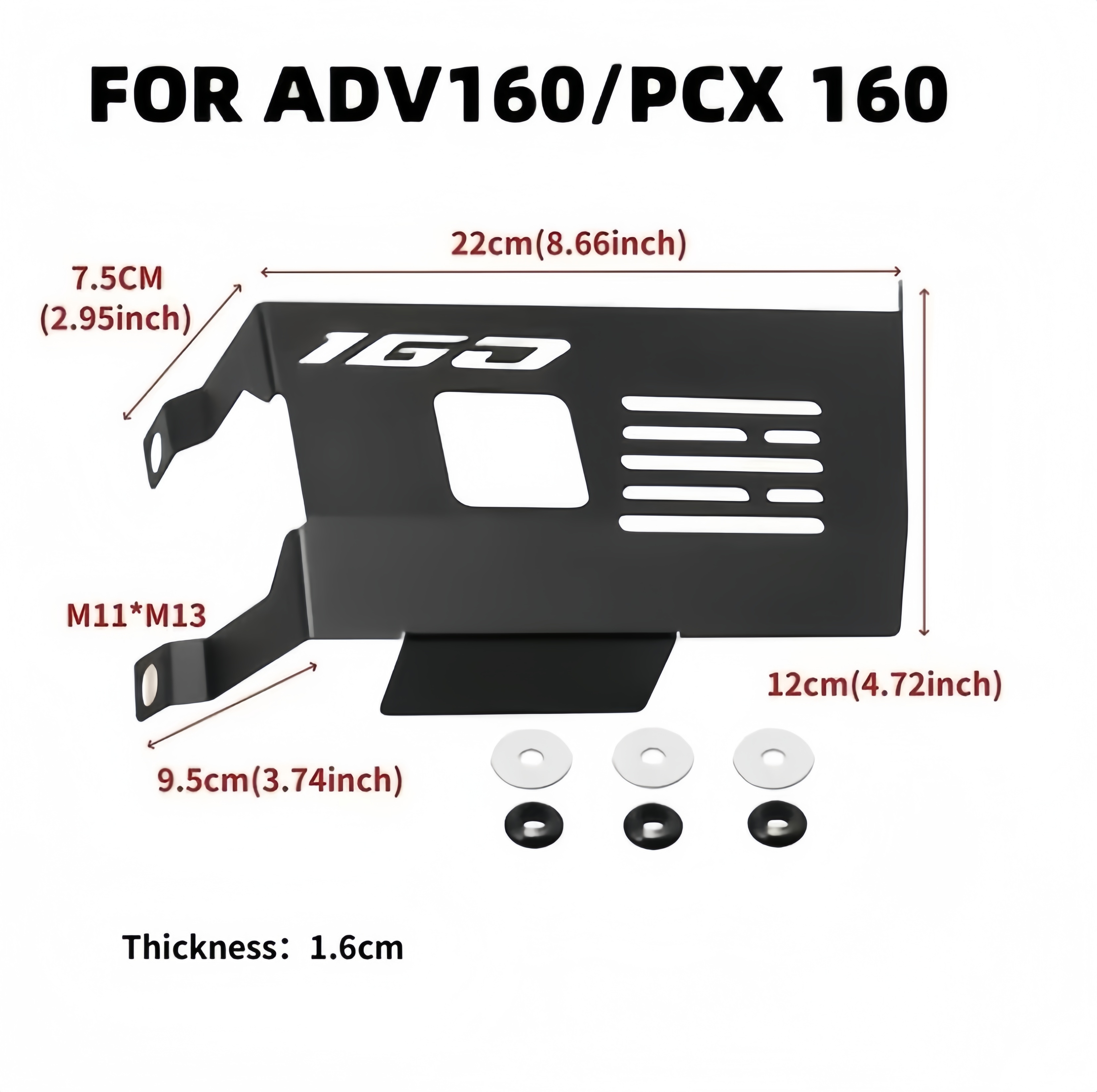 ADV 160 Engine Cover Engine Bottom Protector ADV 160 PCX 160 VARIO 160 ...